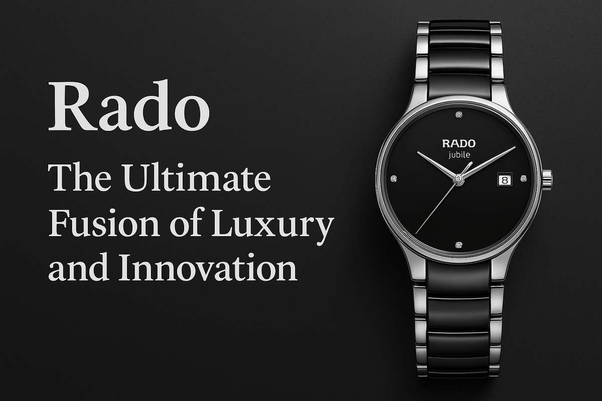 Rado Watches: The Ultimate Fusion of Innovation and Luxury — The luxury ...