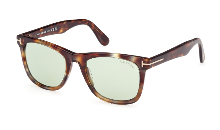 Tom Ford KEVYN FT1099 56N Coloured Havana/Green Photochromic Men's Sun ...