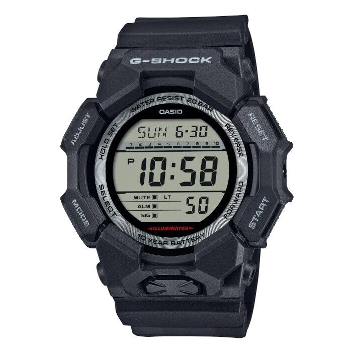 Casio G-Shock Digital Large Case Black Quartz Watch GD010-1CR - SUMMER ...