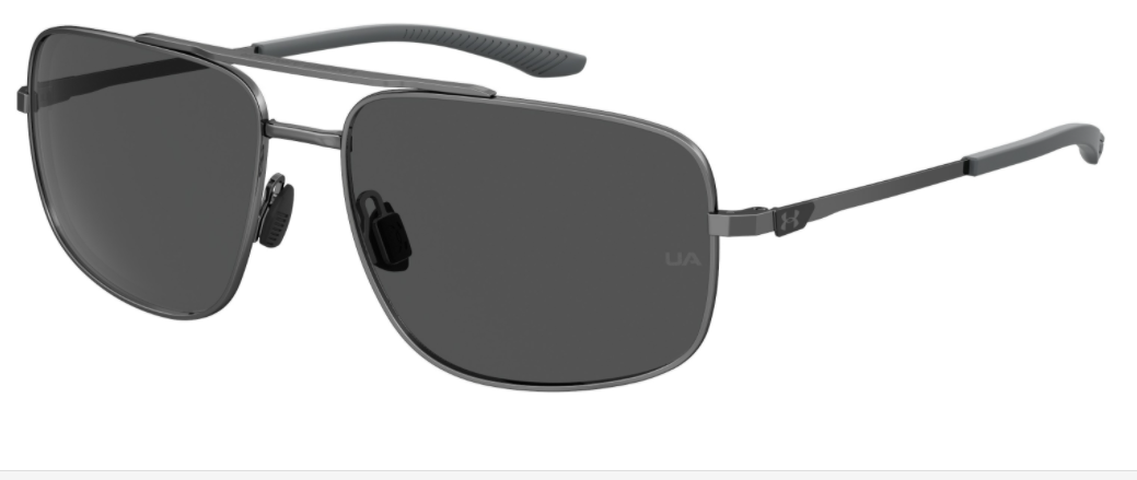 Under Armour UA 0015/G/S 0KJ1/IR Dark Ruthenium/Gray Navigator Men's S ...