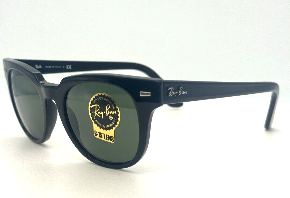 Ray Ban RB2168 901/31 Black/Green Squared men's Sunglasses - SPRING ...