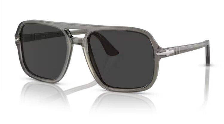 Persol 0PO3328S 110348 Smoke/Polar Black Polarized 58mm Men's Sunglass ...