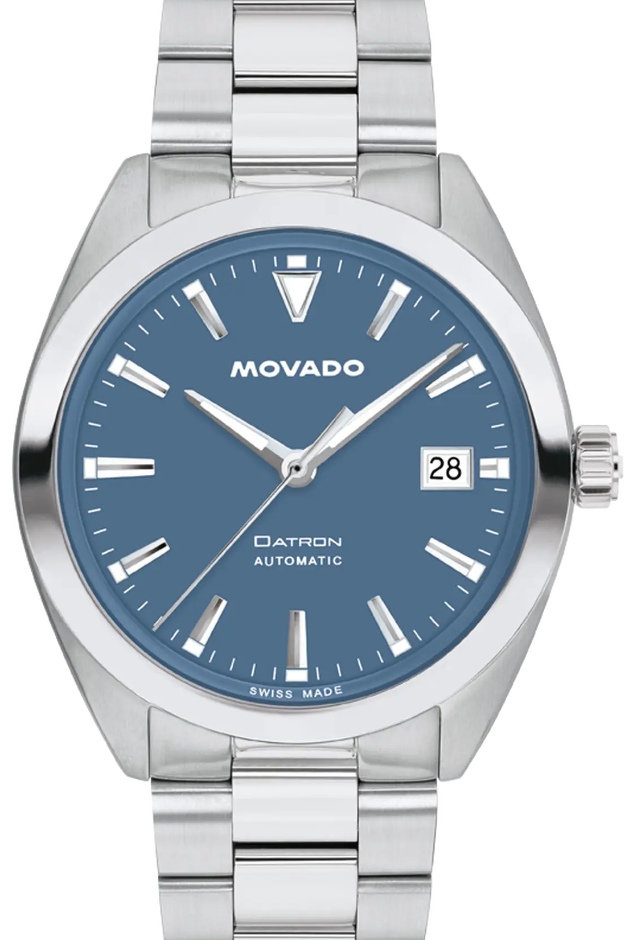 Movado Heritage Series Datron Automatic 3650195 Stainless steel link b - SUMMER SALE — The ...