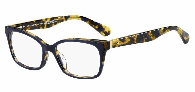 Kate Spade Jeri 0JBW Blue Havana Eyeglasses — The luxury direct