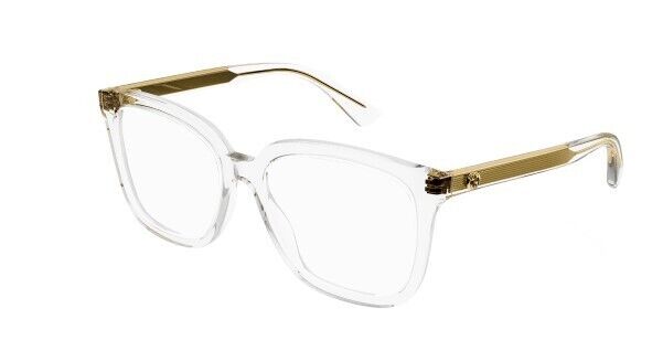 Gucci GG1319O 003 Crystal Rectangular Women's Eyeglasses - SUMMER SALE ...